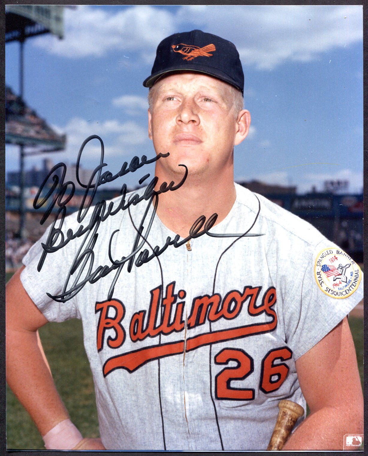 Lot Detail Boog Powell Signed Photo